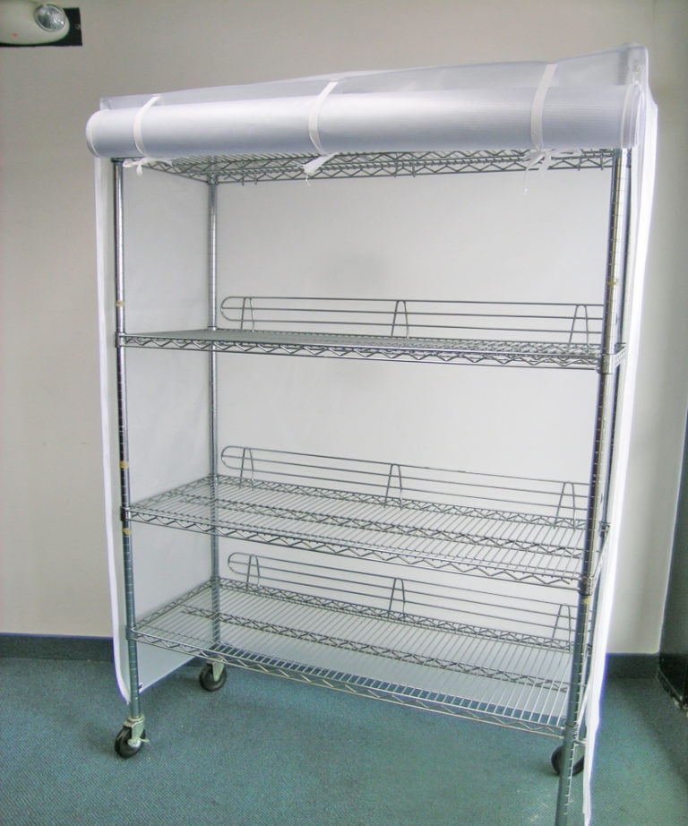 Metal Storage Rack Covers - Gary Manufacturing